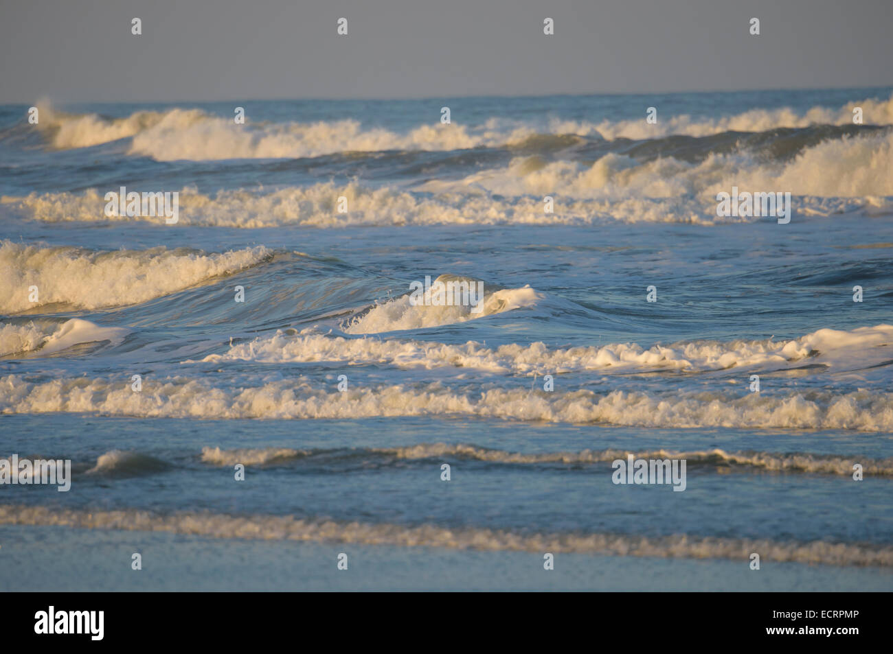 Beach at Lighthouse Point Park, Ponce Inlet, Volusia County Florida USA ...
