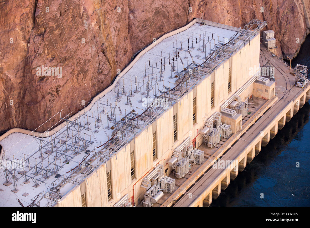 The Hoover Dam hydro power station, Nevada, USA Stock Photo - Alamy