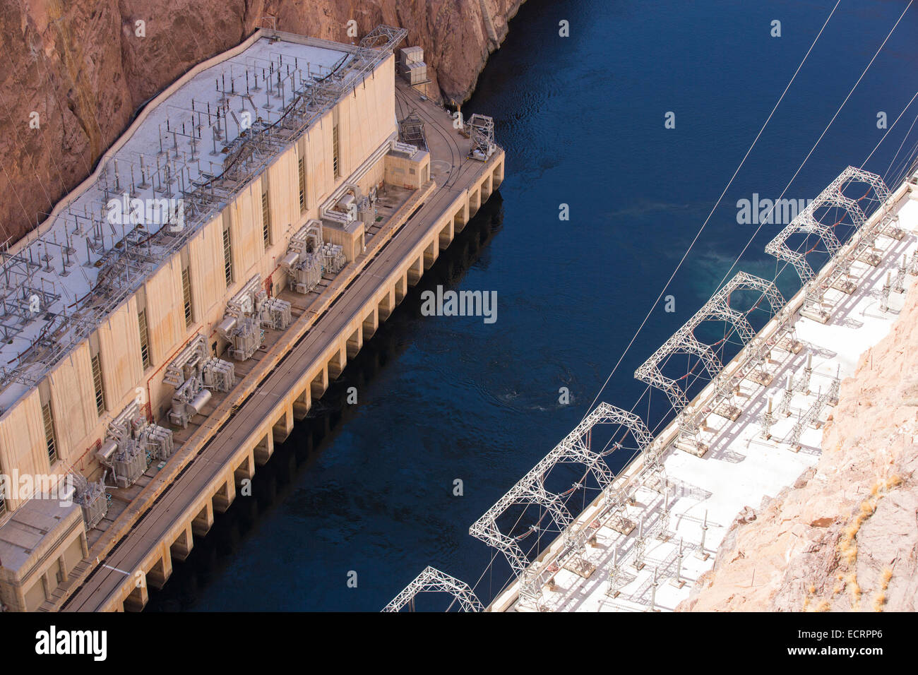 The Hoover Dam hydro power station, Nevada, USA Stock Photo - Alamy