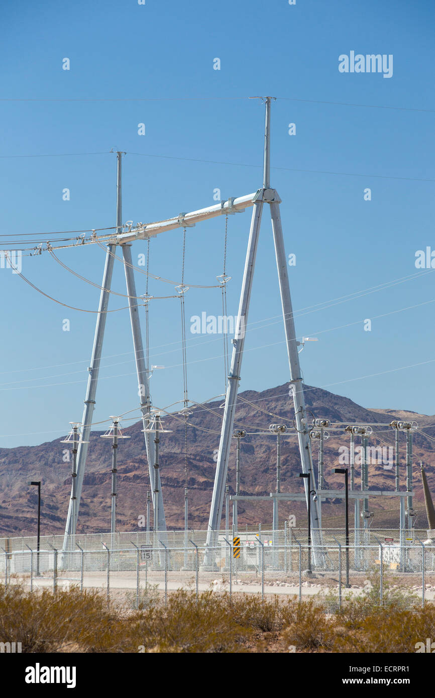The Copper Mountain solar power station, USA Stock Photo - Alamy