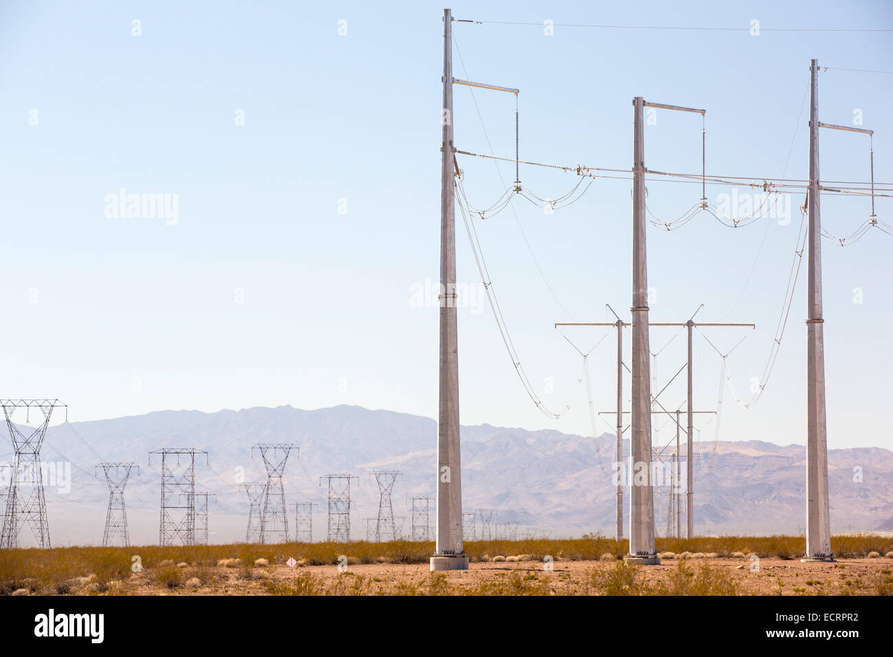 The Copper Mountain solar power station, USA Stock Photo - Alamy