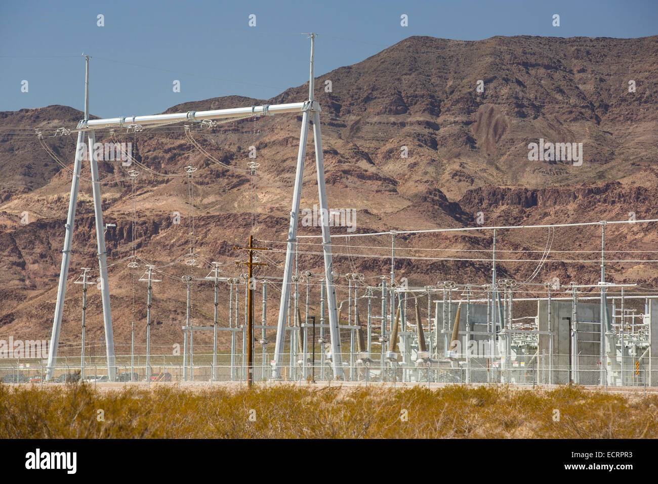 The Copper Mountain solar power station, USA Stock Photo - Alamy