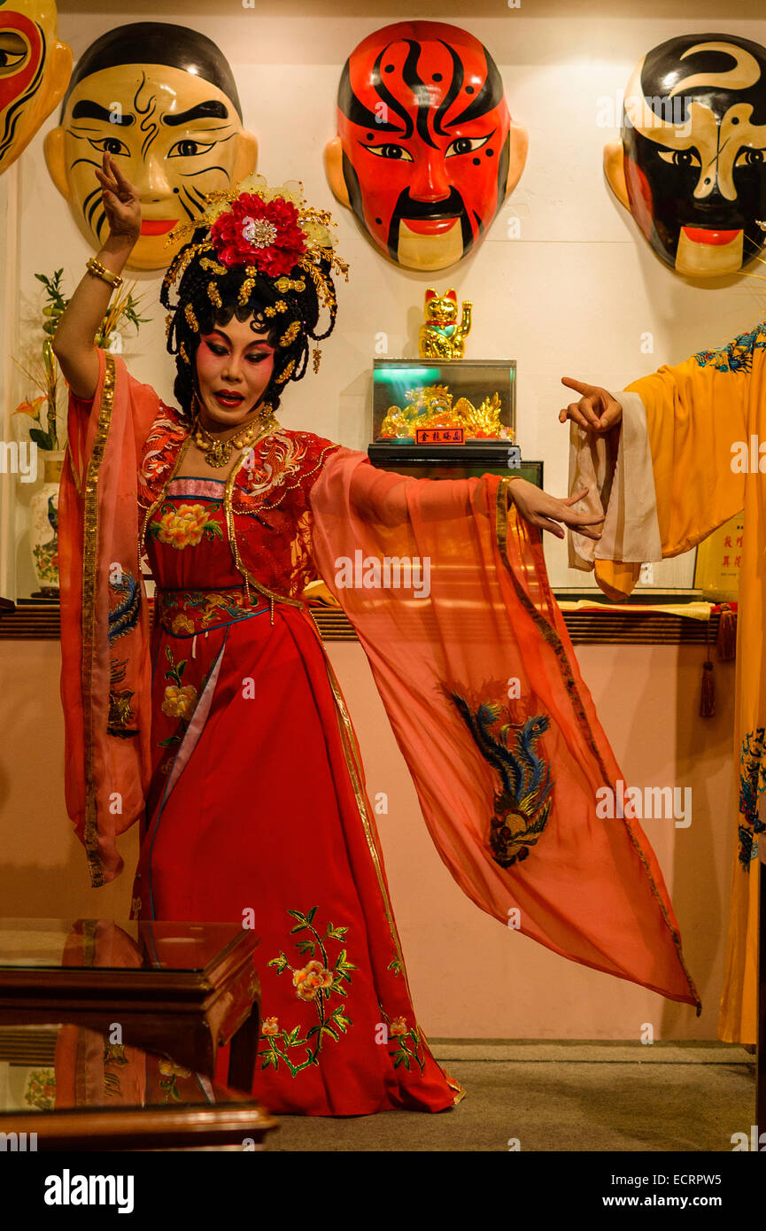 Cantonese Opera show in Singapore Stock Photo - Alamy