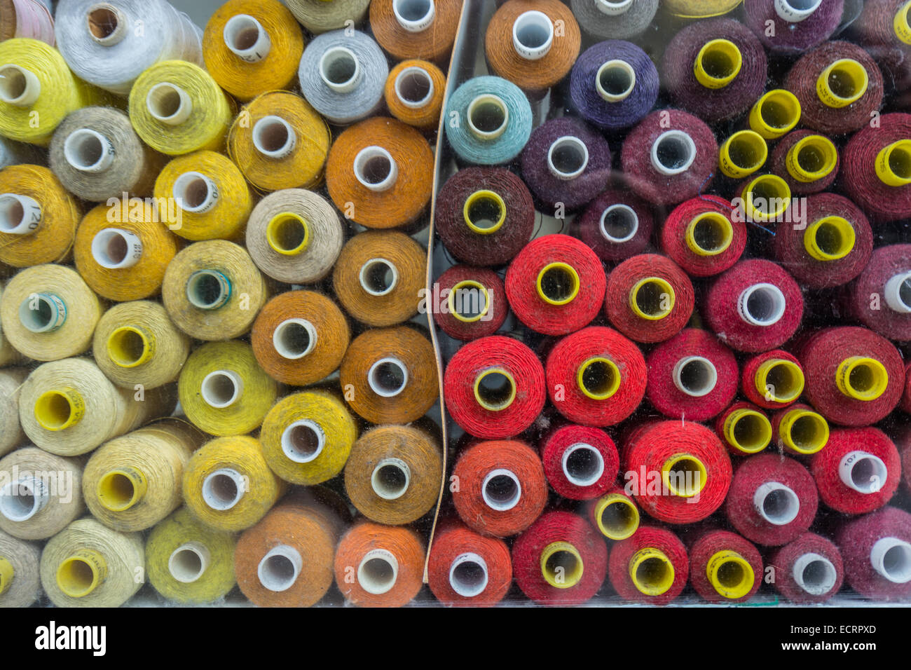 Thread rolls in textile industry hi-res stock photography and images ...
