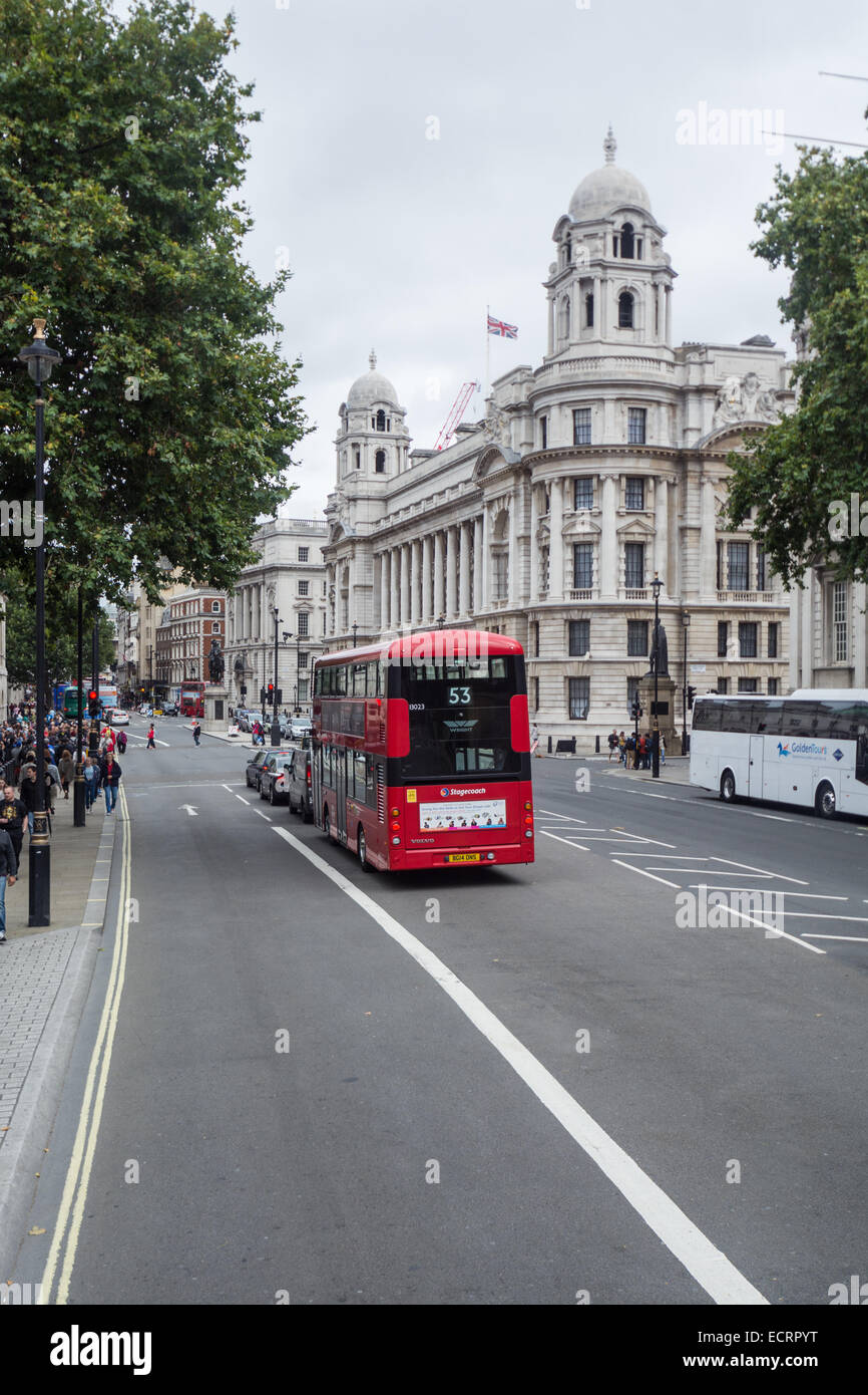 Double deck bus ,London England Stock Photo - Alamy