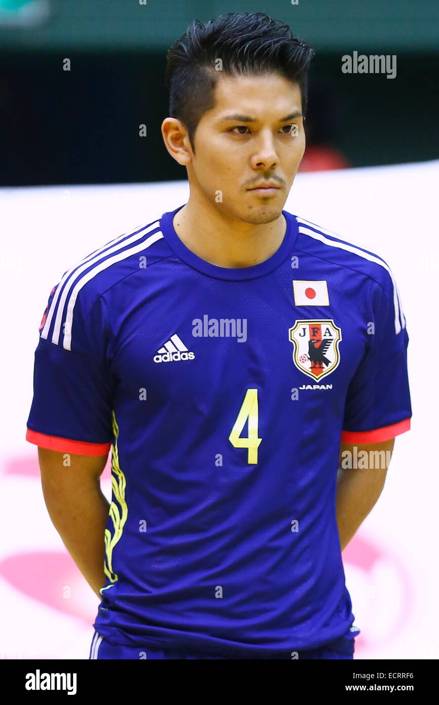 Komazawa gymnasium, Tokyo, Japan. 18th Dec, 2014. Mayedonchi Matias ...