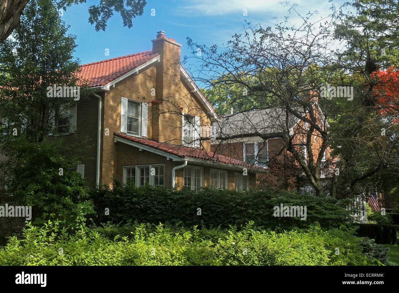 Chicago suburb suburban hi-res stock photography and images - Alamy