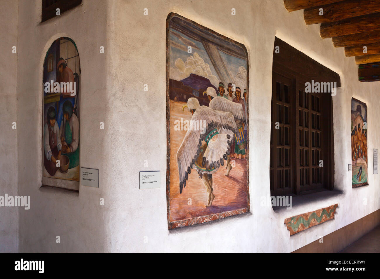 Native american mural hi-res stock photography and images - Alamy