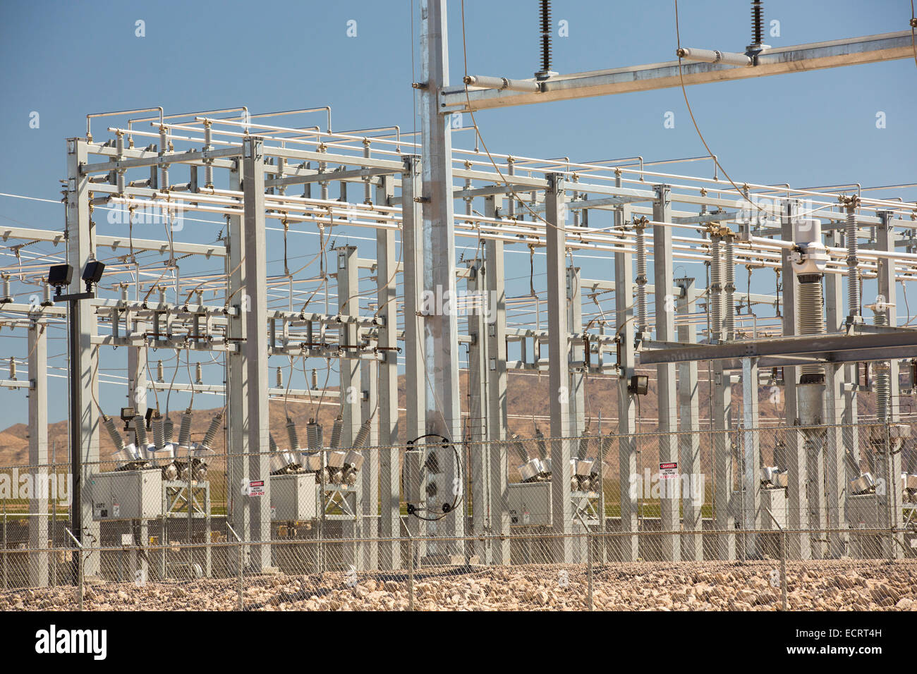 The Copper Mountain solar power station, USA Stock Photo - Alamy