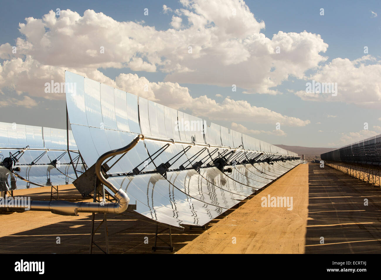 Kramer Junction,the world's second largest solar thermal power station ...