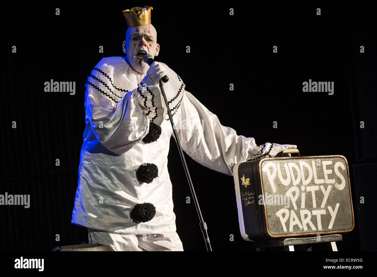 St. Petersburg, Florida, USA. 18th December, 2014. Puddles The Clown of ...