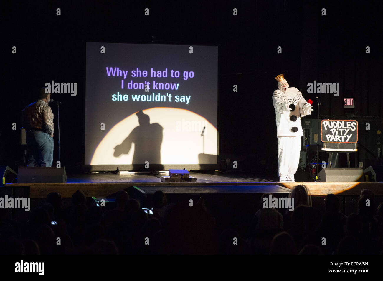 St. Petersburg, Florida, USA. 18th December, 2014. Puddles The Clown of ...