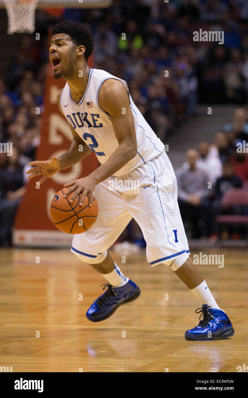 December 18, 2014: Duke Blue Devils guard Quinn Cook (2) in action ...