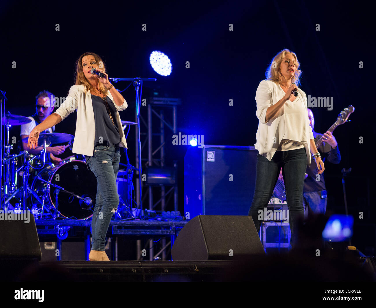 Bananarama performing live on stage at ERP Remember Cascais at ...