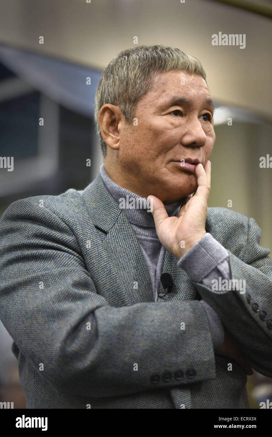 Tokyo, Japan. 18th Dec, 2014. Beat Takeshi (Takeshi Kitano) Boxing ...
