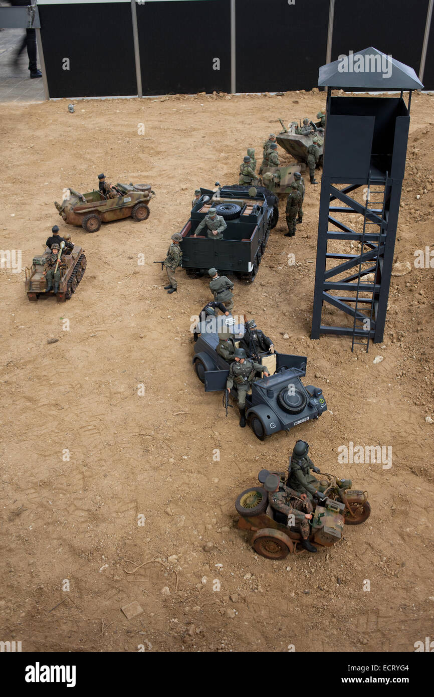 Scale plastic models military vehicles hi-res stock photography and ...