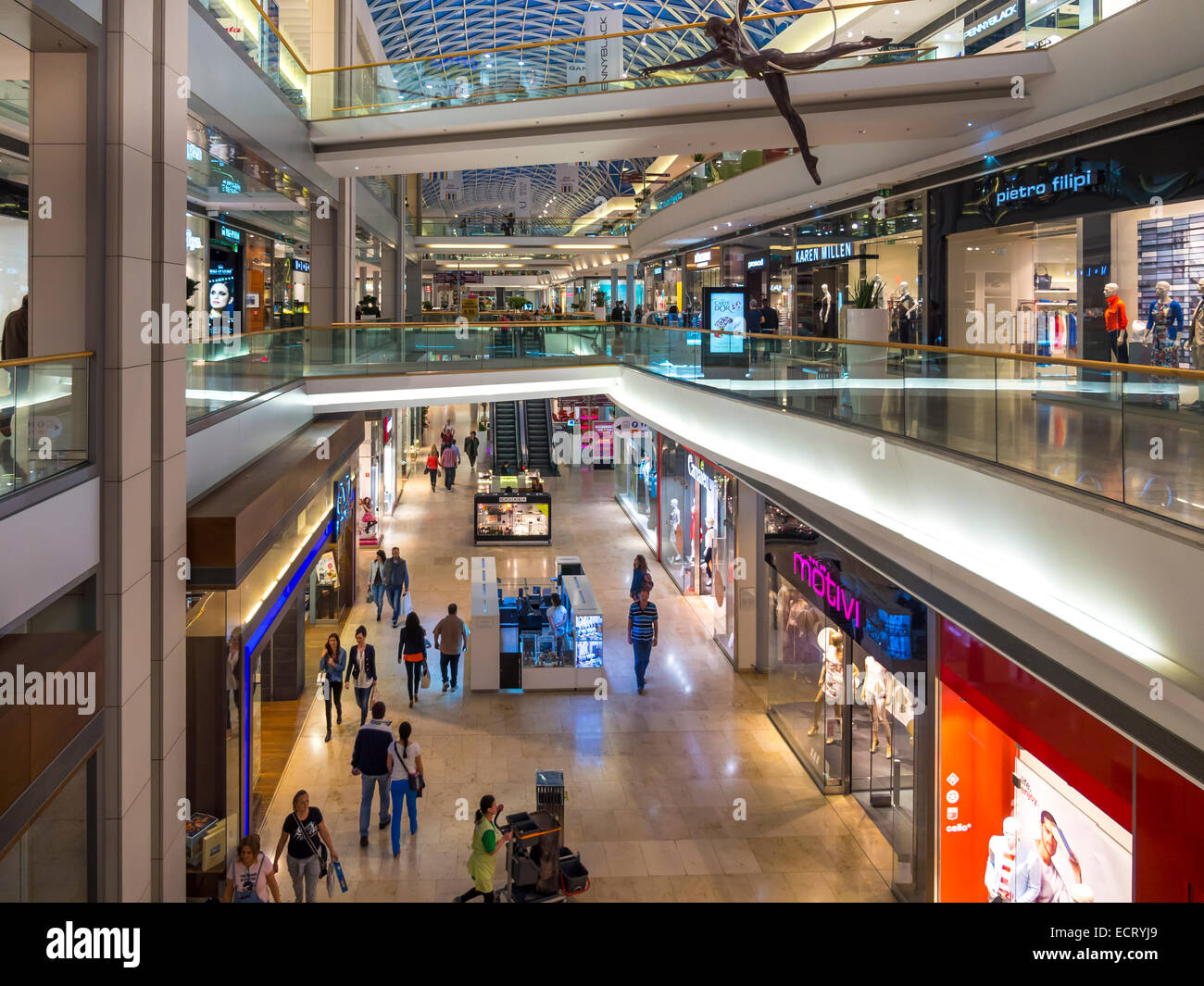 Eurovea shopping centre bratislava slovakia hi-res stock photography ...