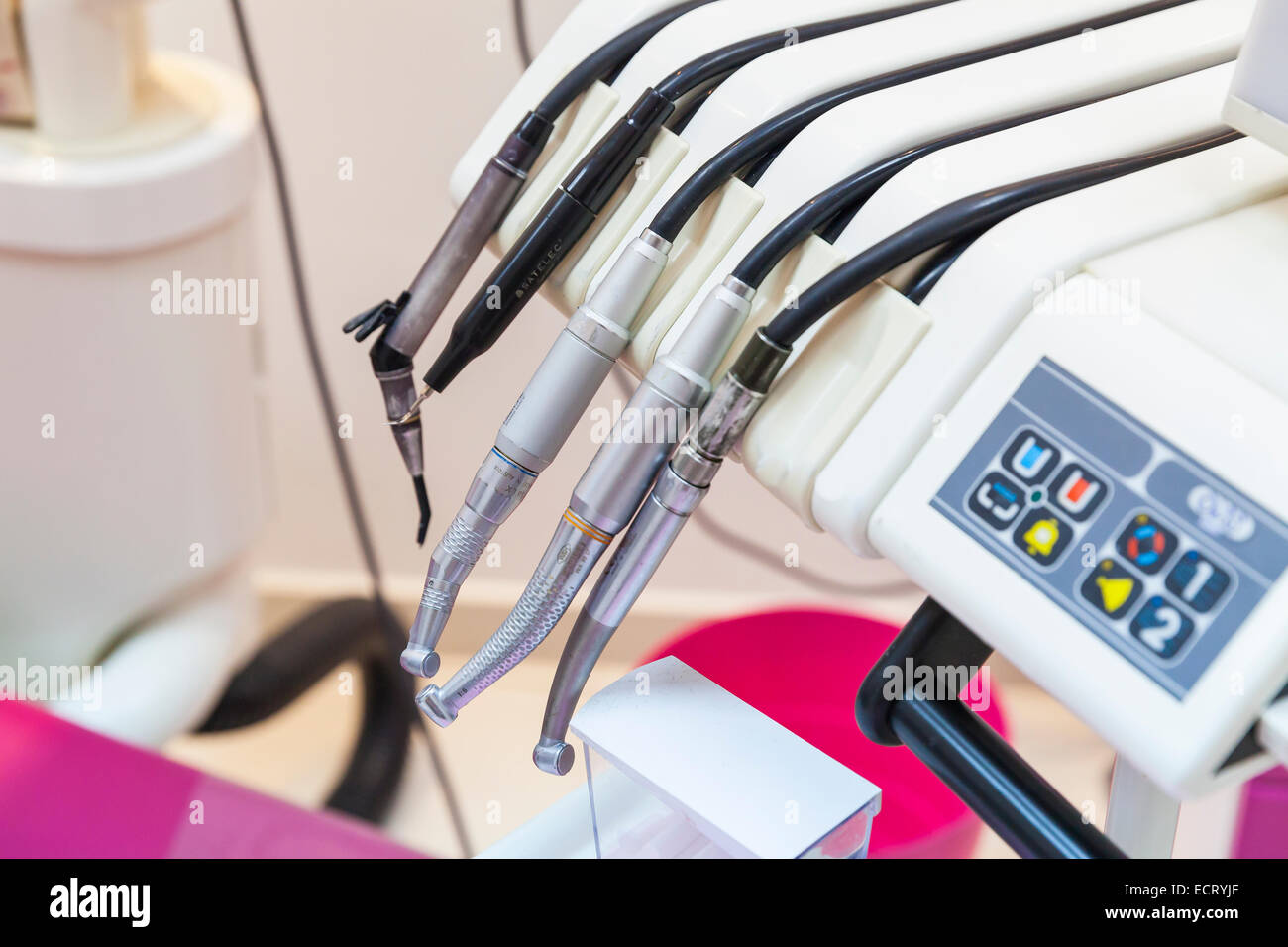 Assortment of dental instruments Stock Photo - Alamy