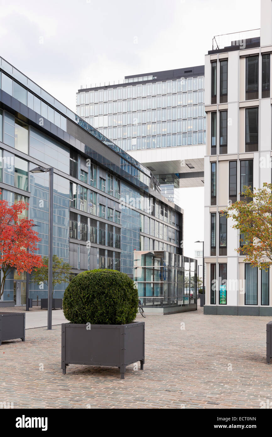Germany Cologne modern architecture at Zollhafen Stock Photo - Alamy