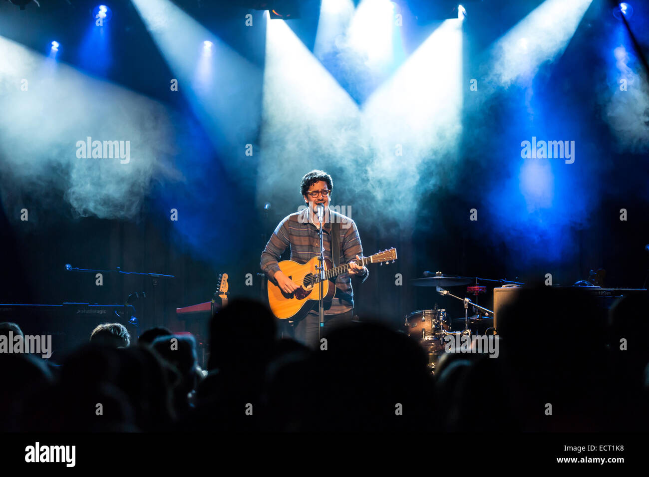 The British singer and songwriter Luke Sital-Singh, live in the Schüür ...