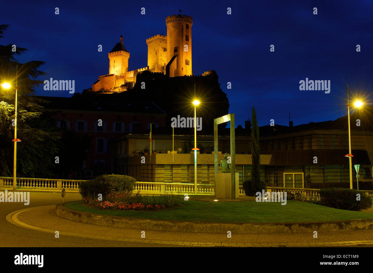 Chateau de foix castle hi-res stock photography and images - Alamy