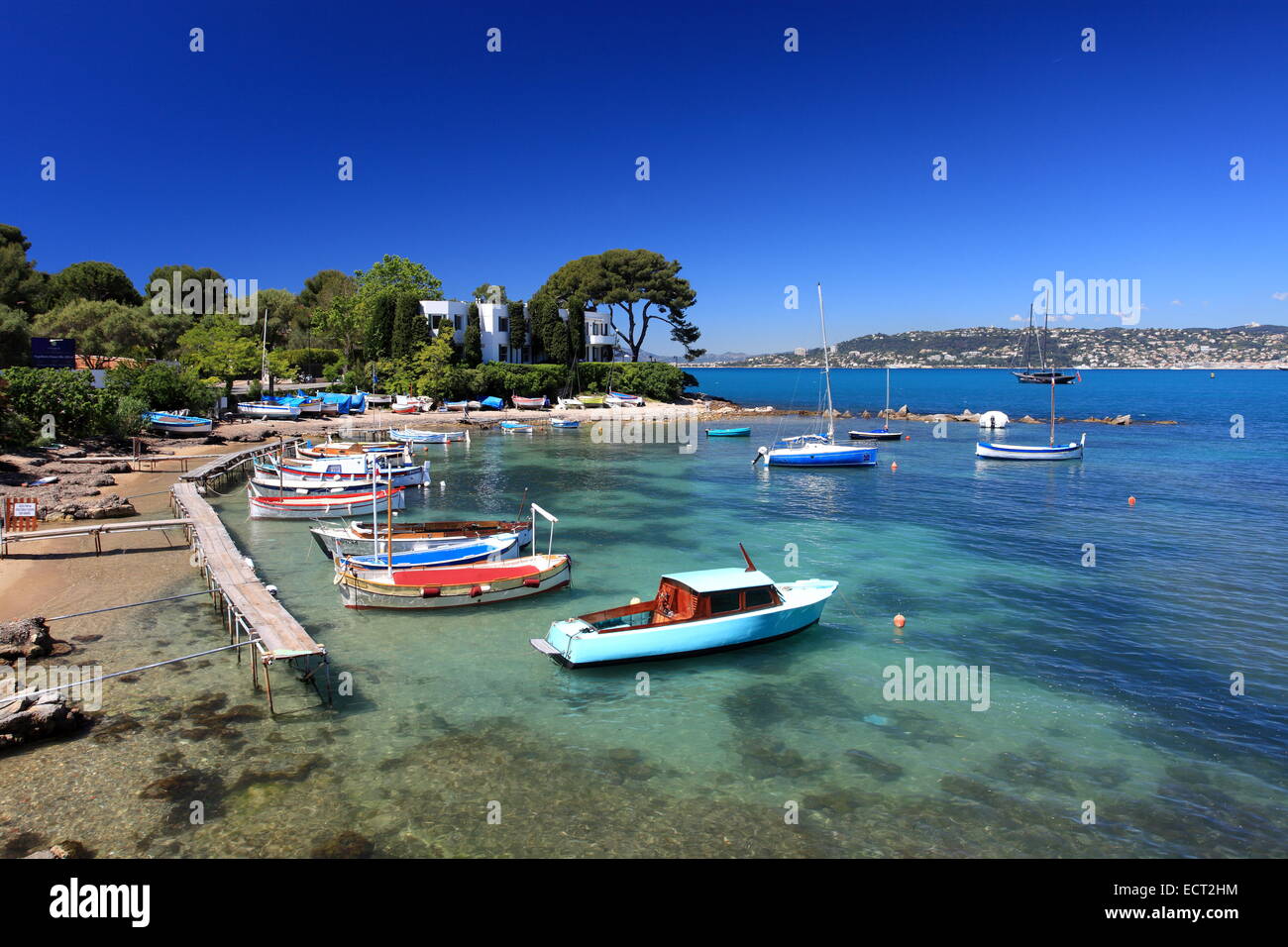 Cap d'antibes beach hi-res stock photography and images - Alamy