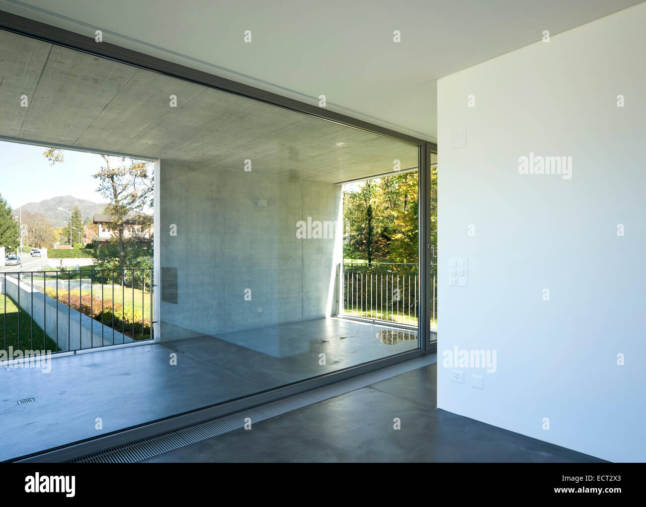 Modern building, interior Stock Photo - Alamy