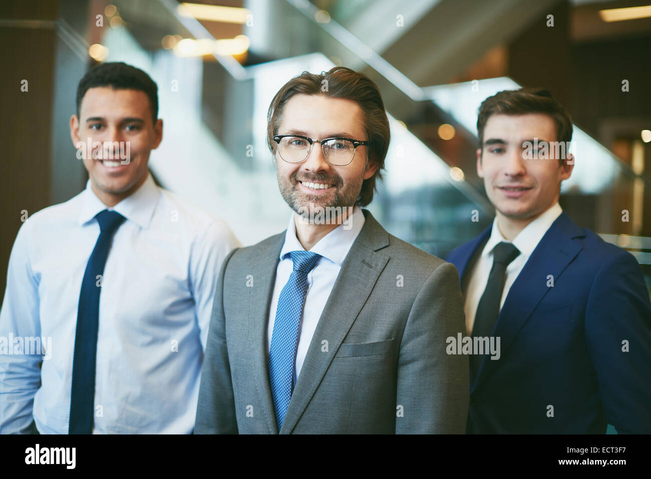 Boss and two employees hi-res stock photography and images - Alamy