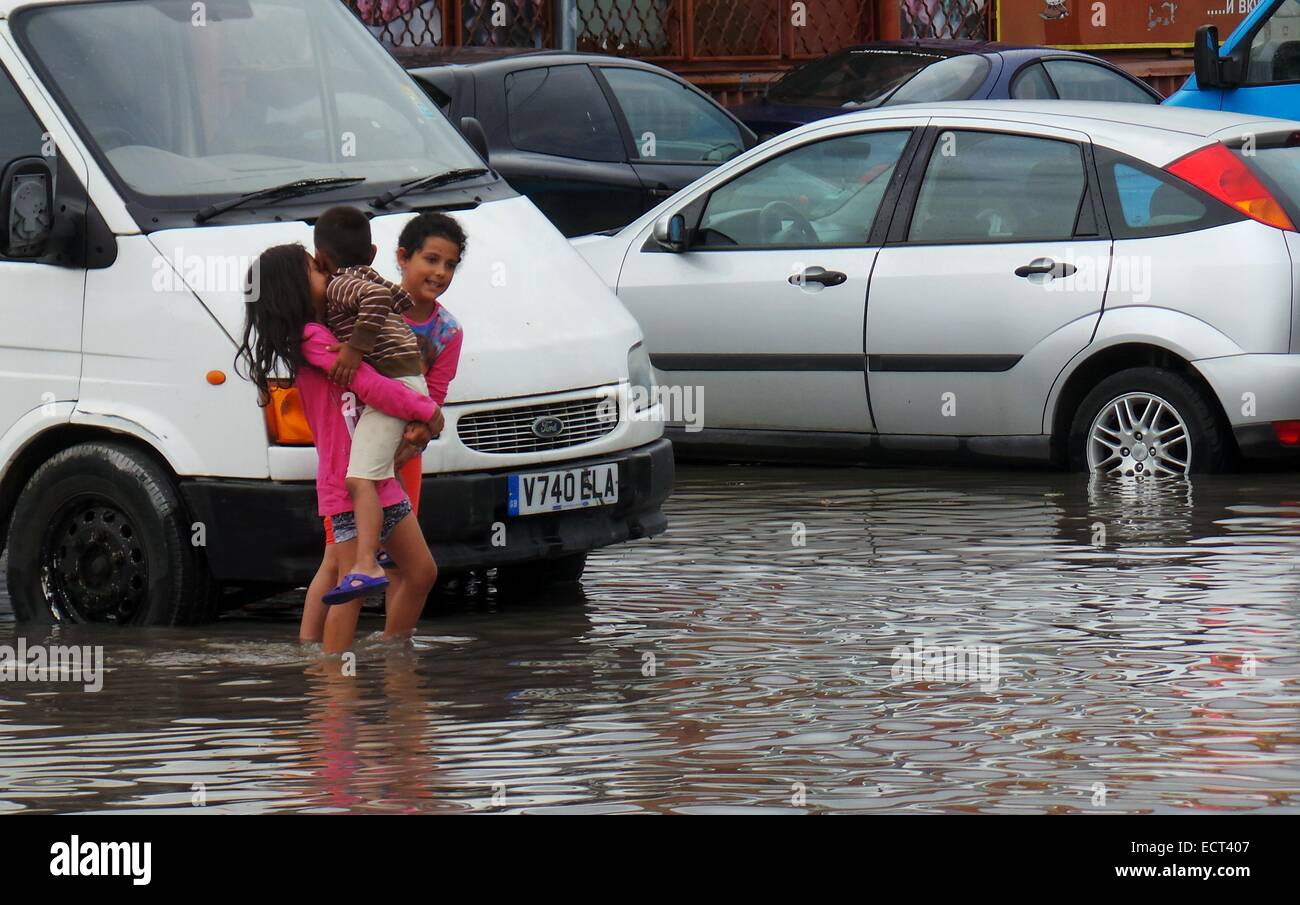 Torrential rain throughout Bulgaria has caused severe flooding ...
