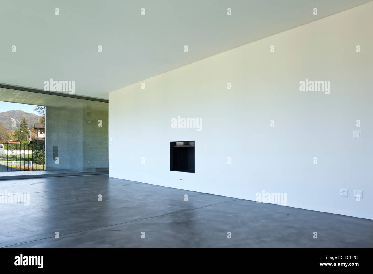Modern building, interior Stock Photo - Alamy