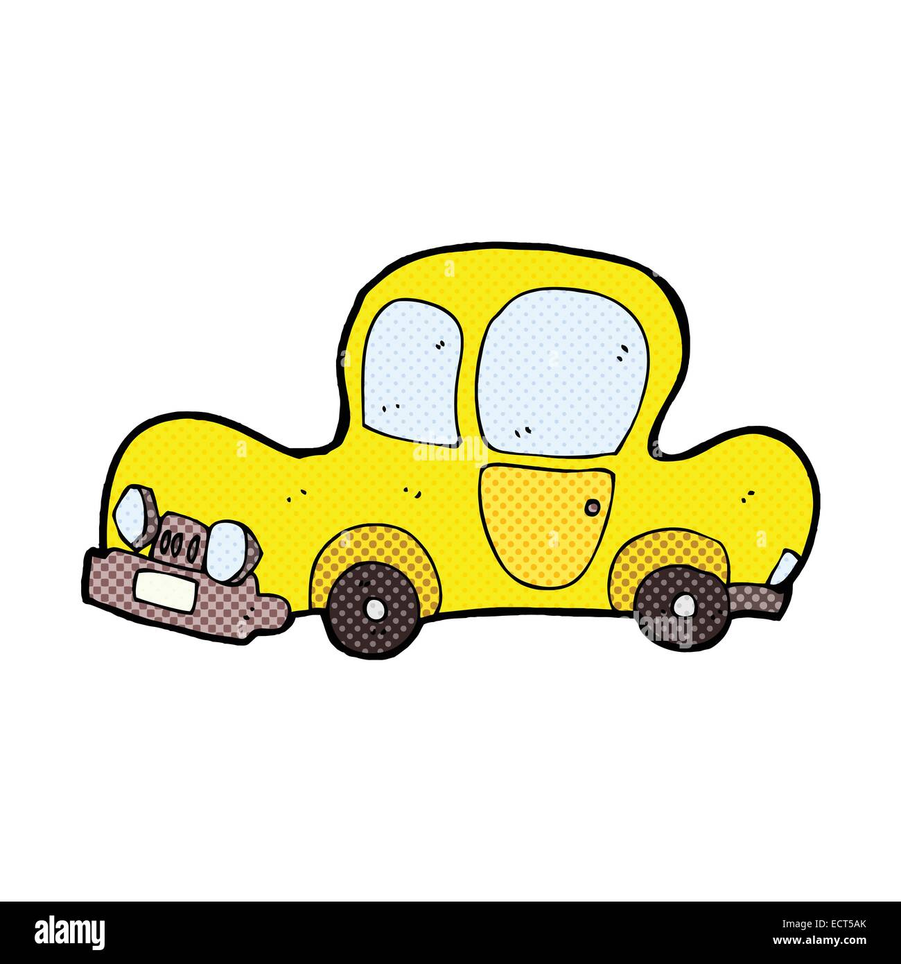 retro comic book style cartoon car Stock Vector Image & Art - Alamy