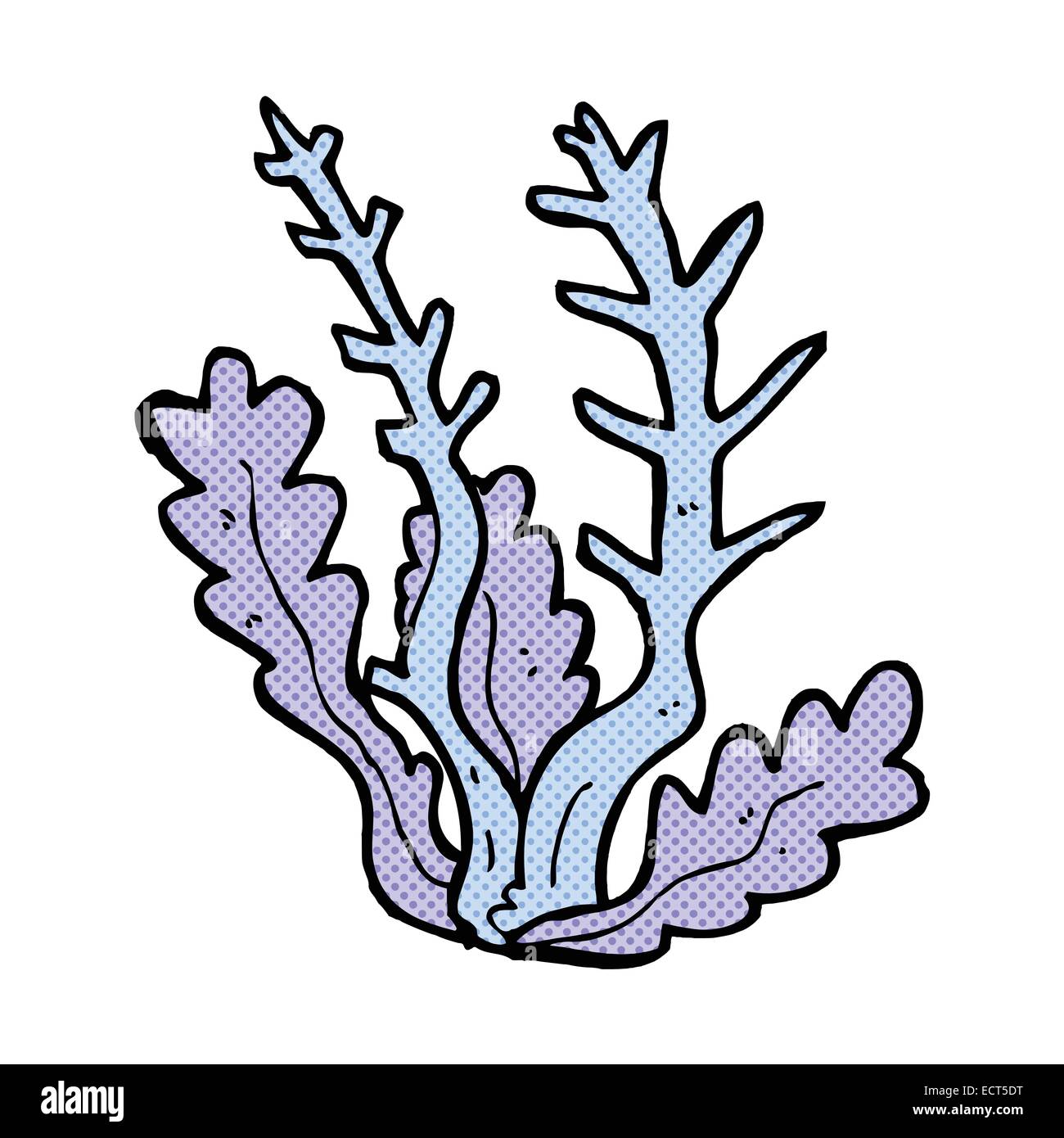 retro comic book style cartoon seaweed Stock Vector Image & Art - Alamy