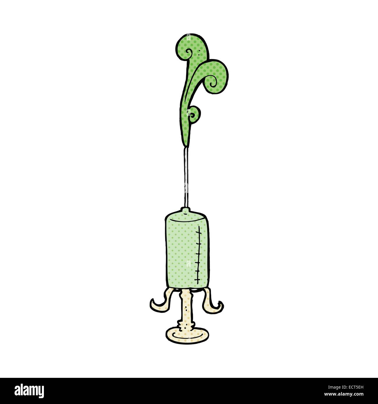 retro comic book style cartoon old needle Stock Vector Image & Art - Alamy