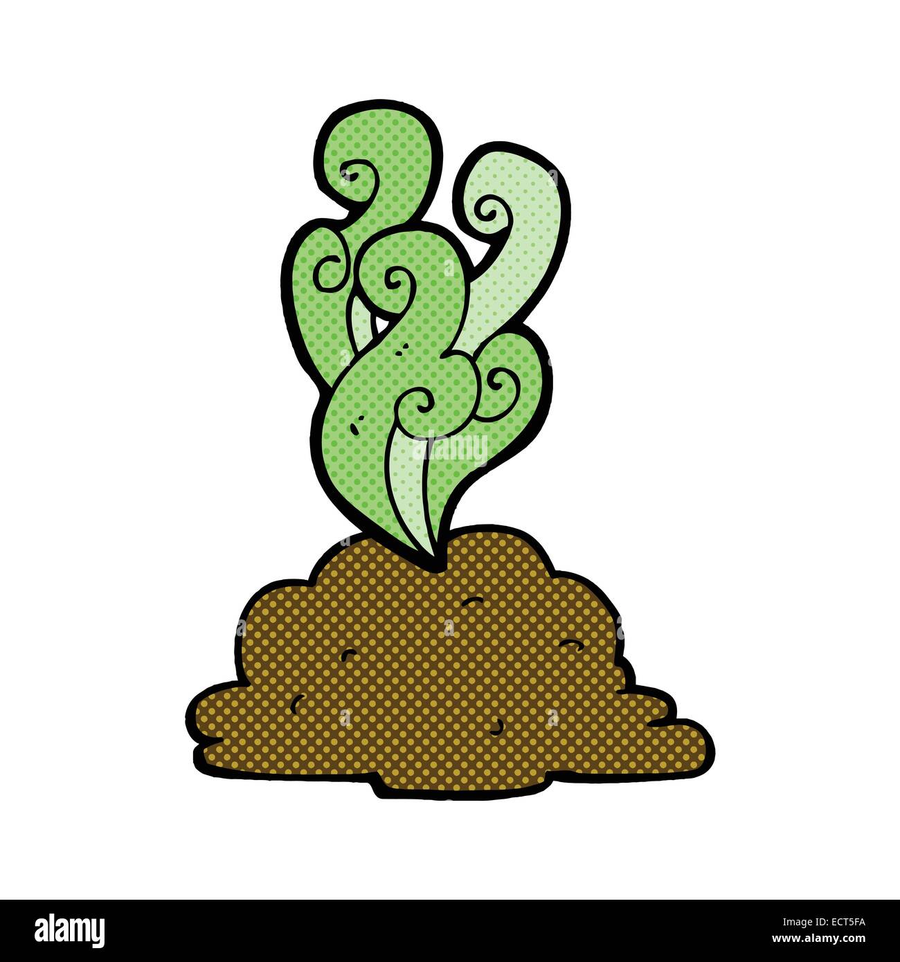 retro comic book style cartoon smelly poop Stock Vector Image & Art - Alamy