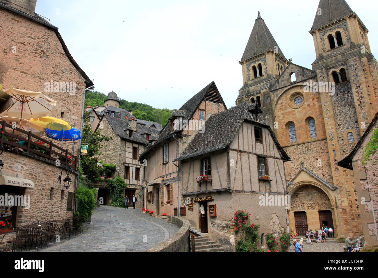Village conques hi-res stock photography and images - Alamy