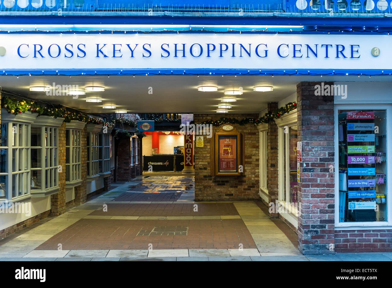 Cross Keys shopping Centre Salisbury Wiltshire Stock Photo - Alamy