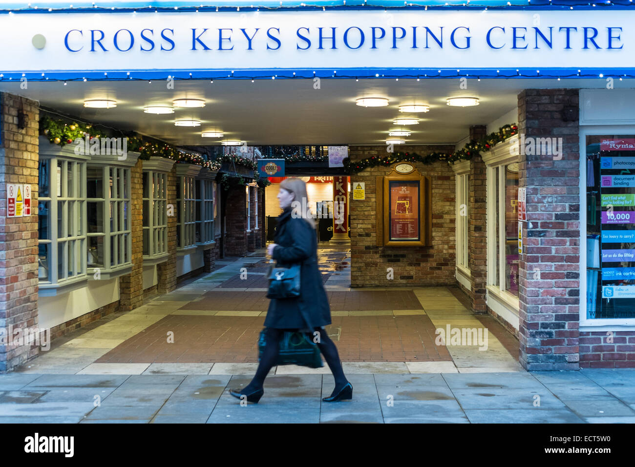 Cross Keys shopping Centre Salisbury Wiltshire Stock Photo - Alamy
