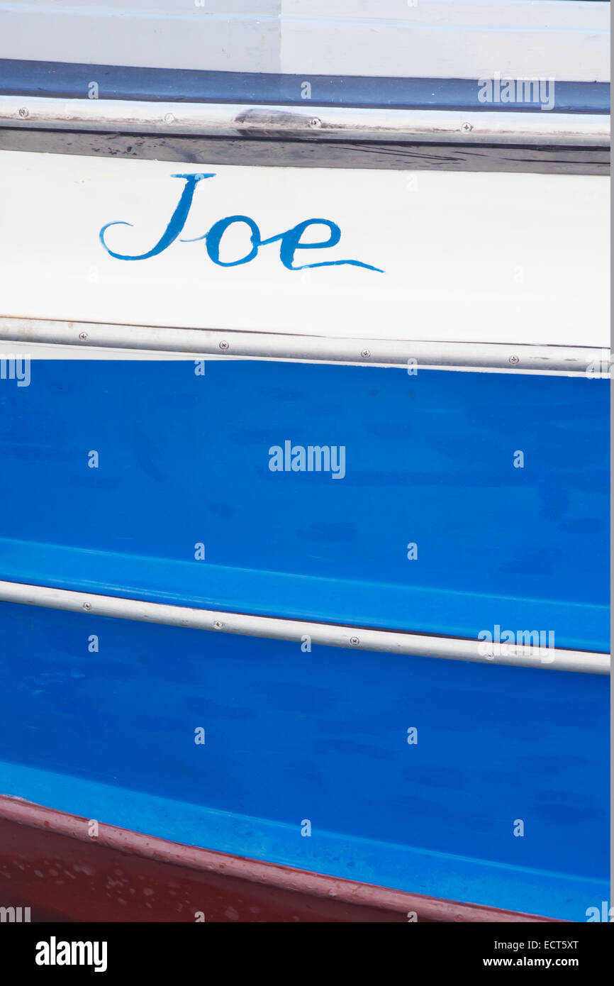 Joes Boat Venice Italy TV000254 Stock Photo - Alamy