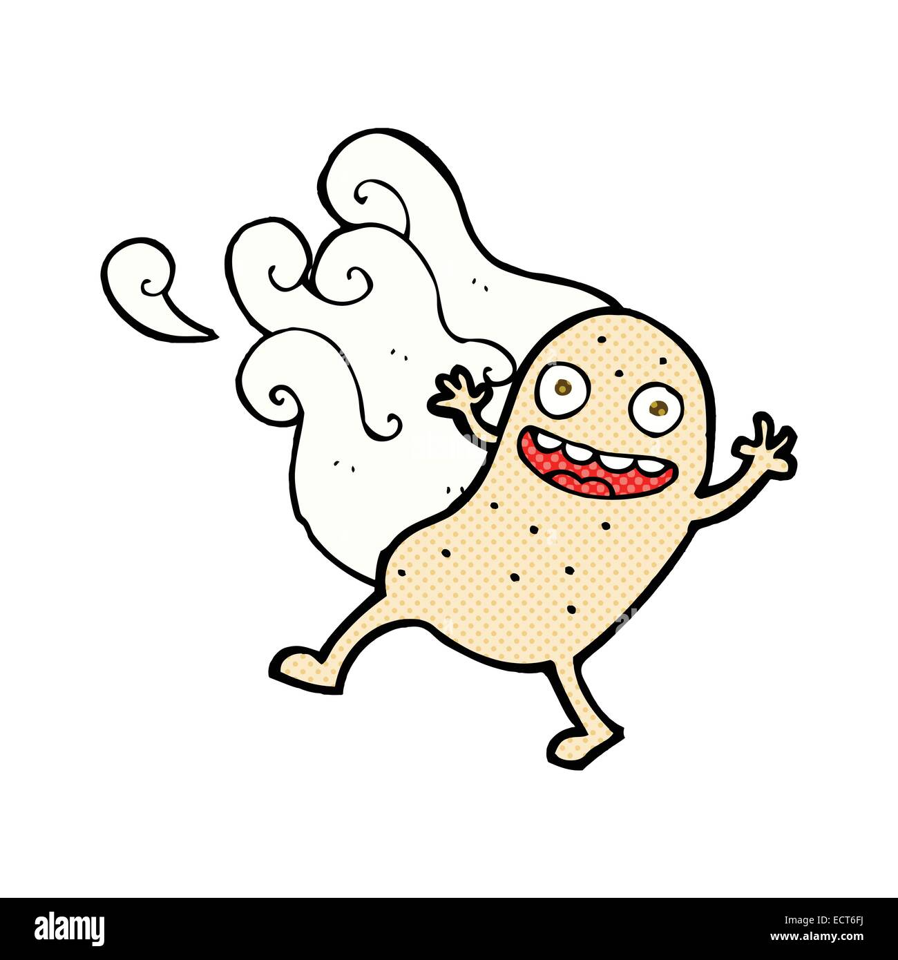 Cartoon illustration potato dancing Stock Vector Images - Alamy