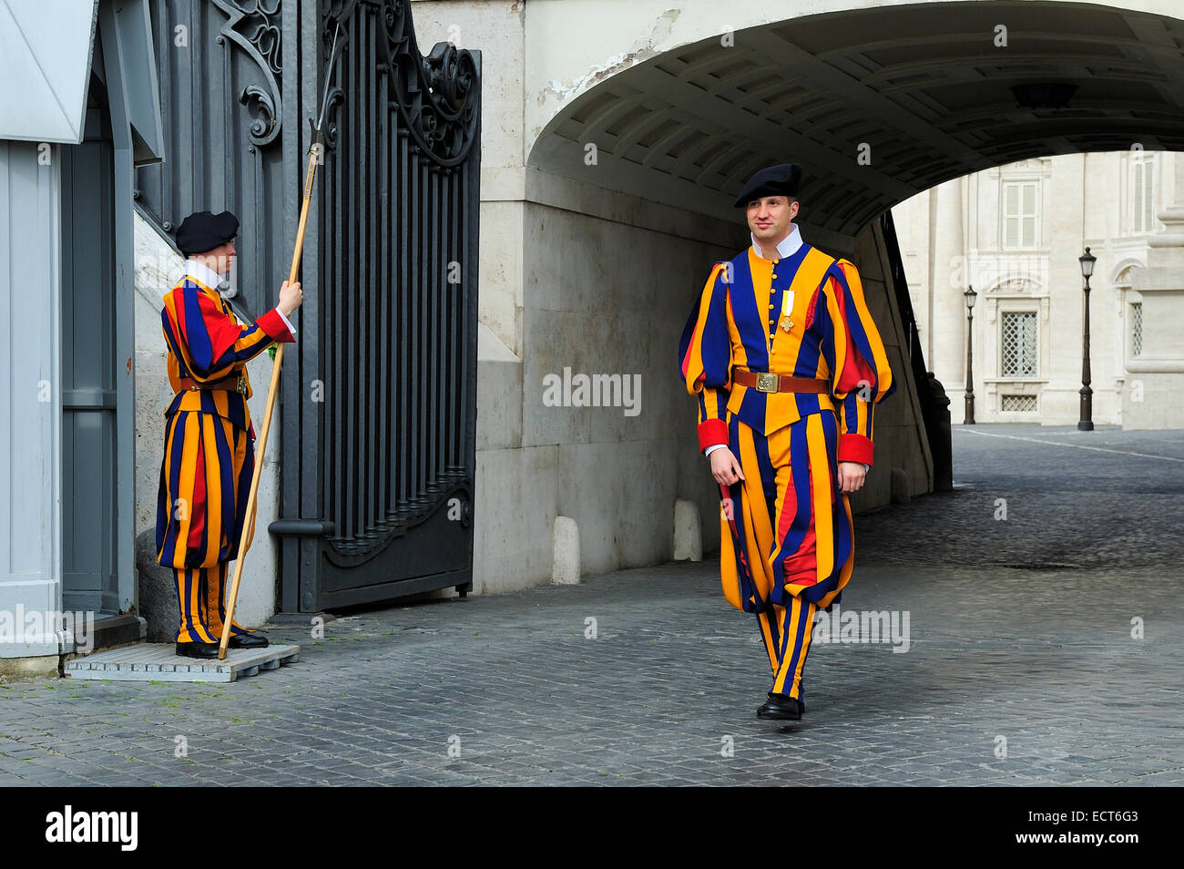 Vatican city gate hi-res stock photography and images - Alamy