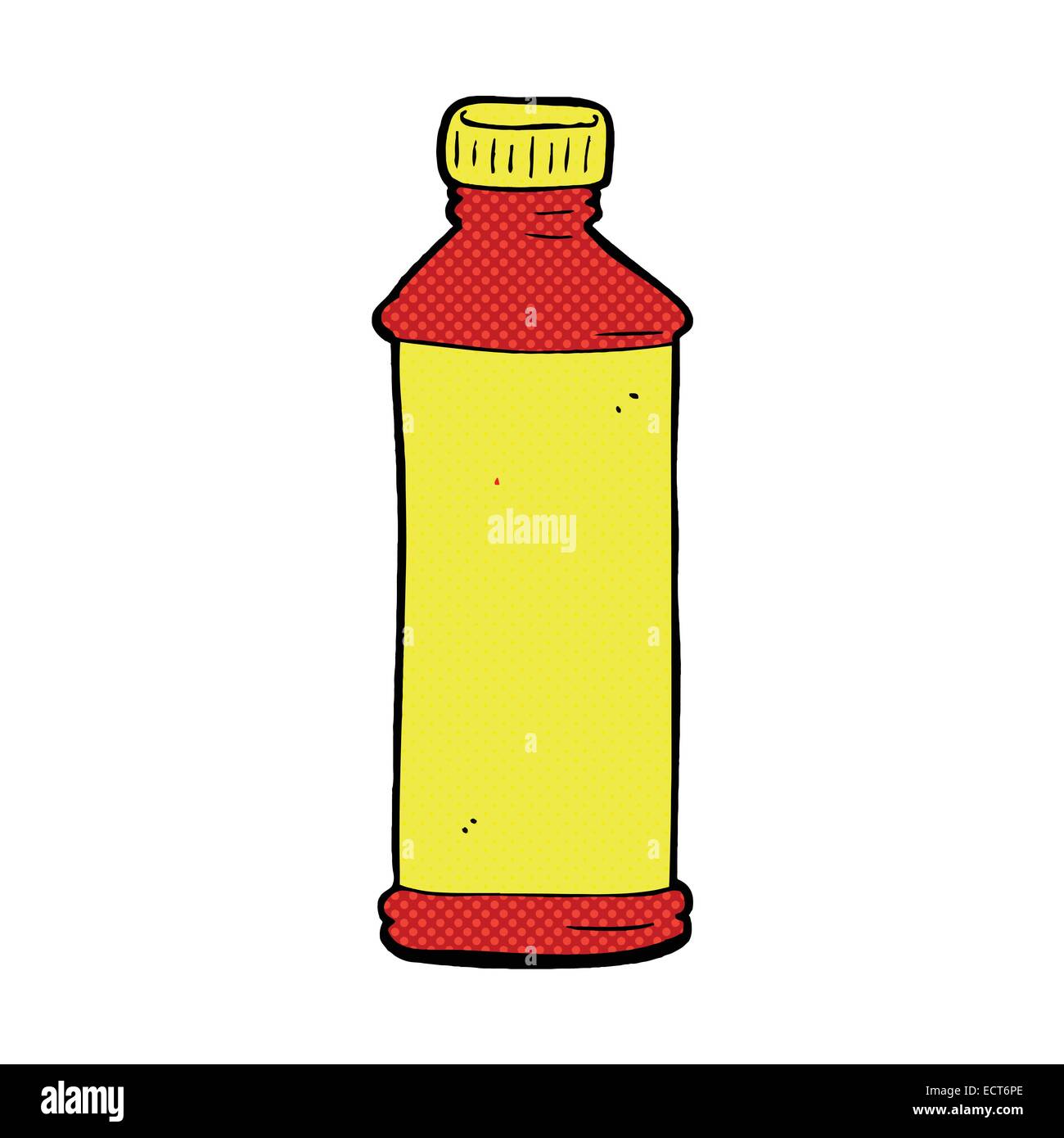 retro comic book style cartoon cleaning product Stock Vector Image ...