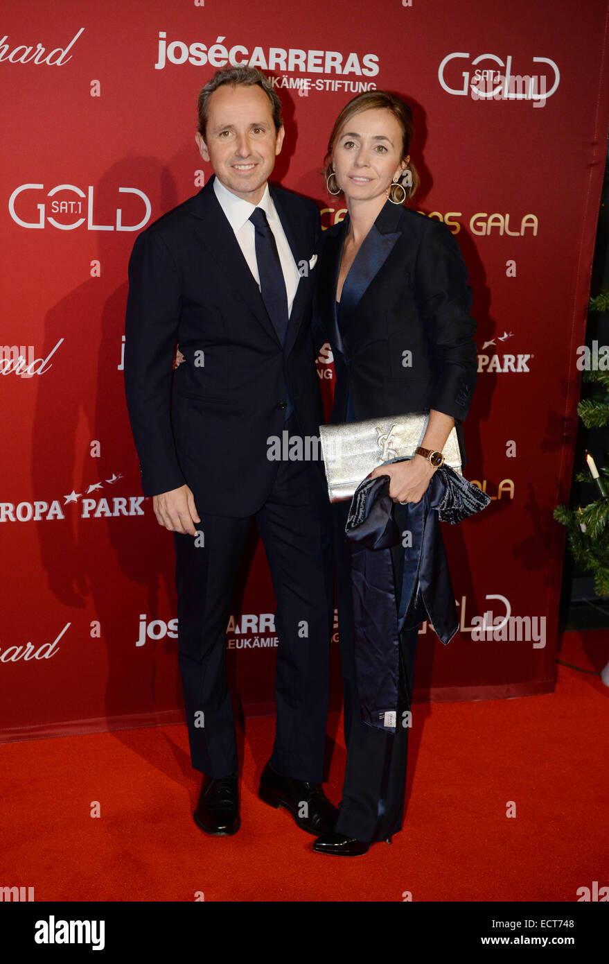 Rust, Germany. 18th Dec, 2014. Carreras-son Albert Carreras and his ...