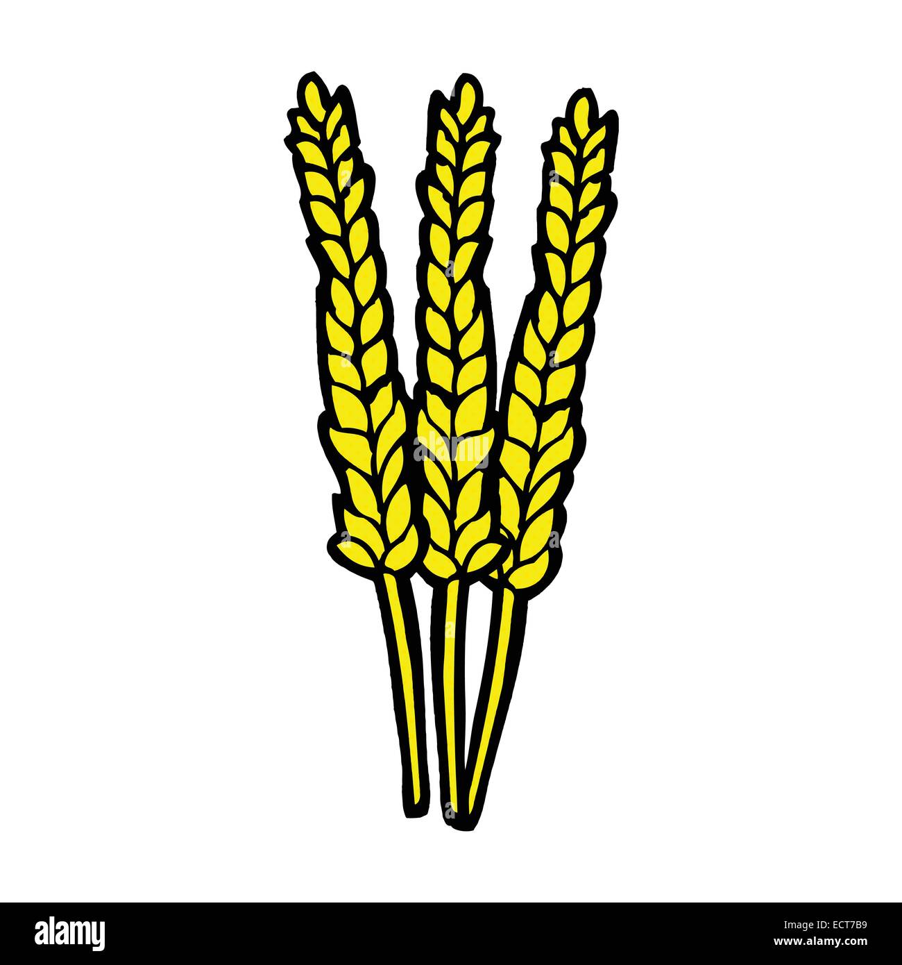 retro comic book style cartoon corn Stock Vector Image & Art - Alamy