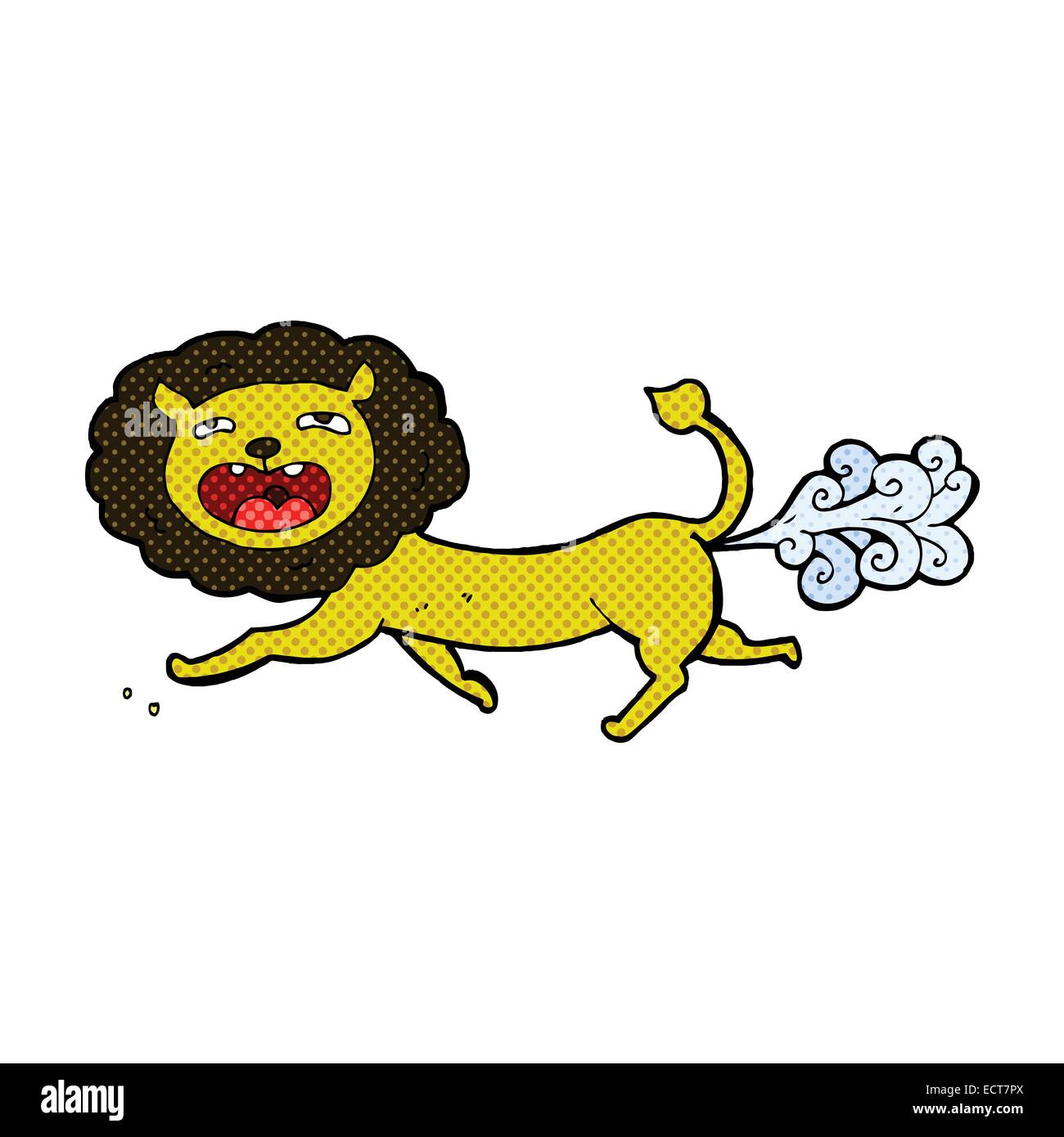 Cartoon farting lion hi-res stock photography and images - Alamy