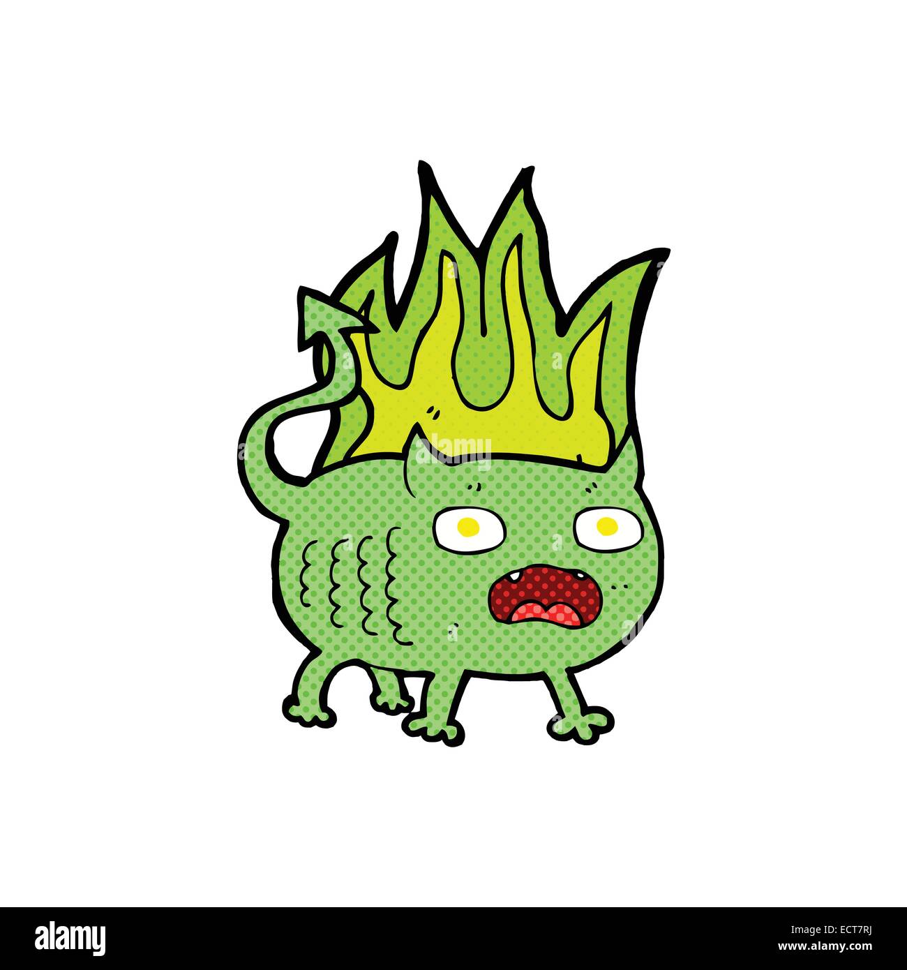 Imp character art style Stock Vector Images - Alamy