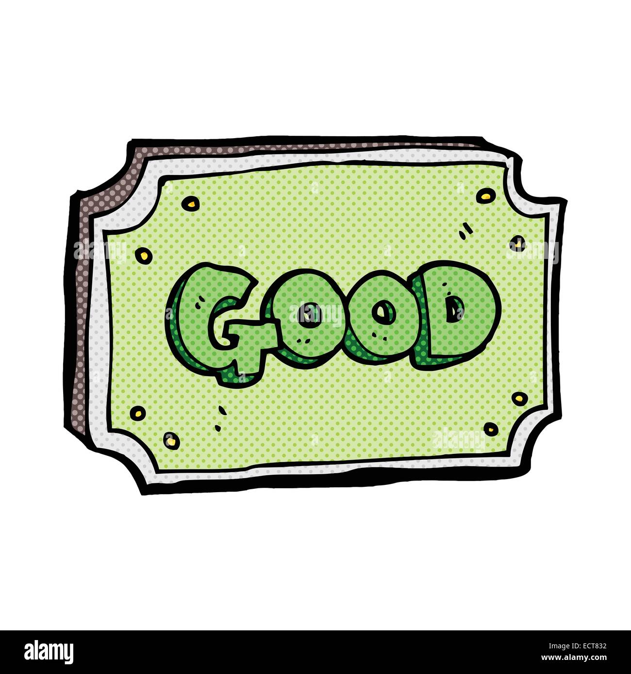 Brass plaque Stock Vector Images - Alamy