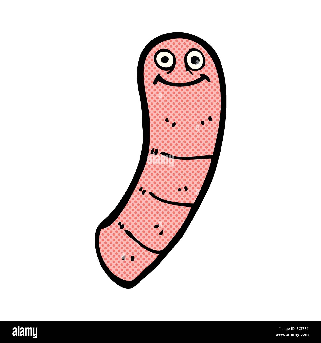 Vector illustration cartoon book worm Cut Out Stock Images & Pictures ...