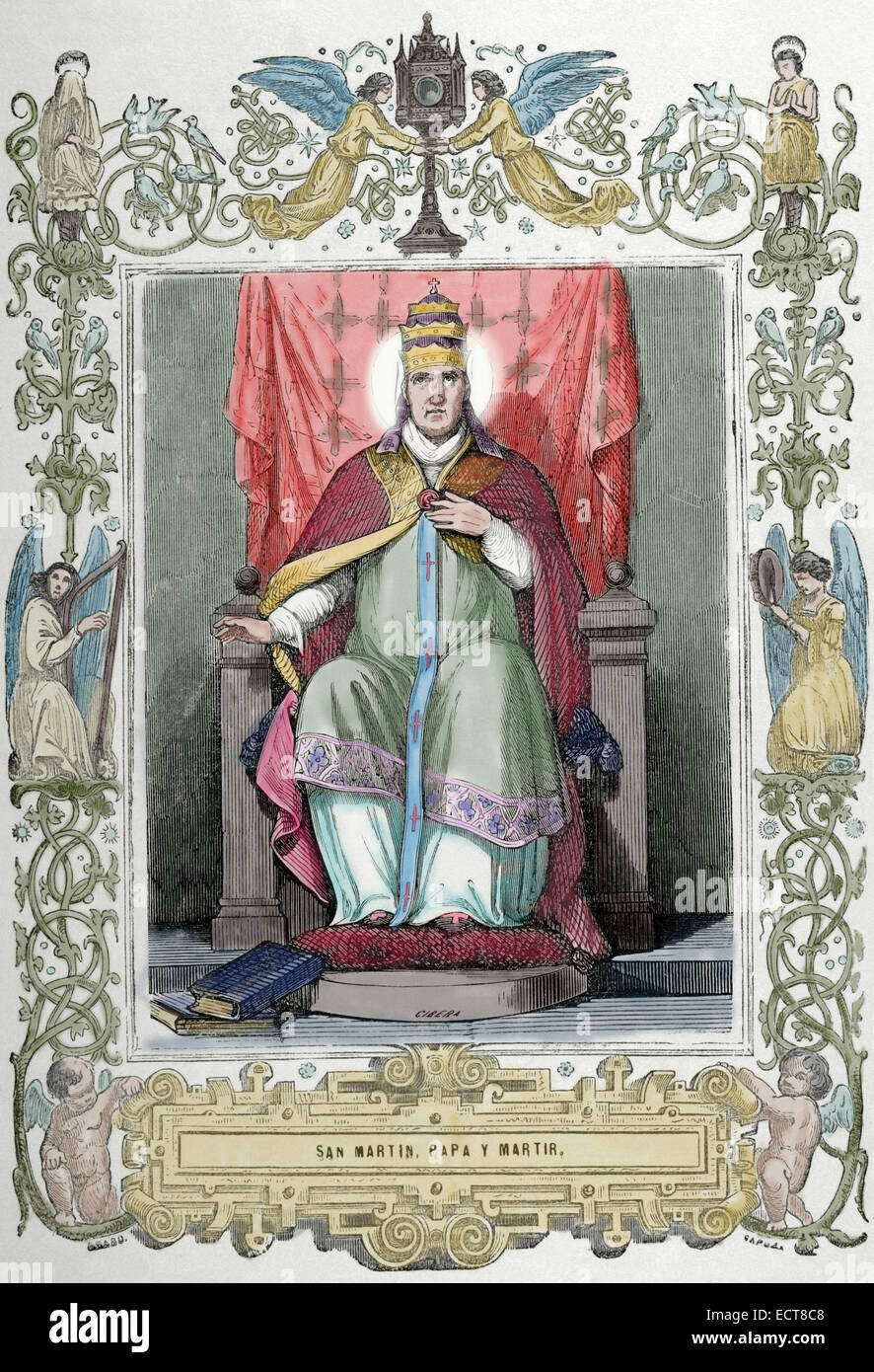 Pope martin i hi-res stock photography and images - Alamy