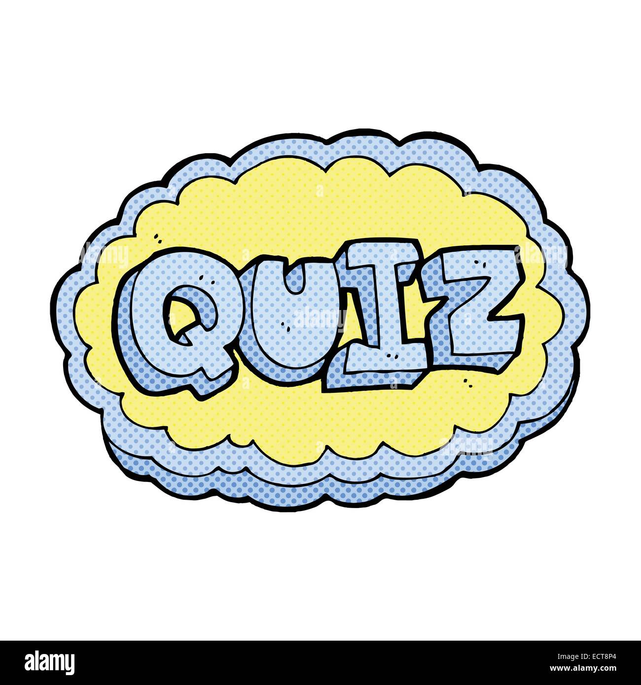 Cartoon Quiz Sign Stock Photos & Cartoon Quiz Sign Stock Images - Alamy