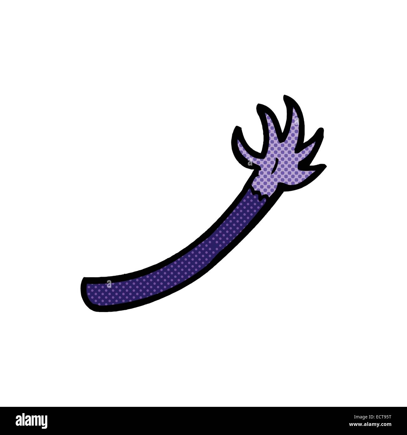 retro comic book style cartoon halloween vampire arm Stock Vector Image ...